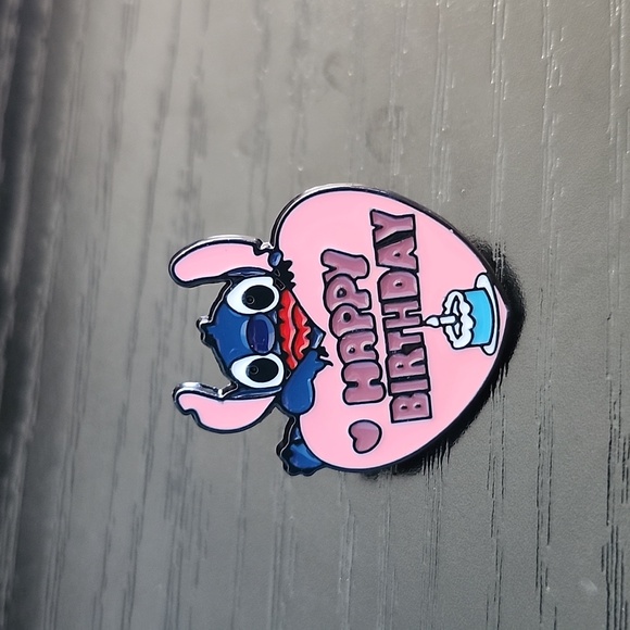 Disney | Jewelry | Disney Stitch Inspired Enamel Pin | Poshmark